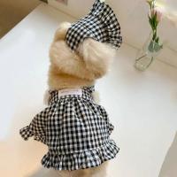 China Luxury Cute Creative Comfortable Halloween Striped Summer Puppy Dress Dogs Chihuahua Bichon Yorkie Cat Costume XXL Suspender for sale