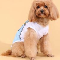 China Cartoon Striped Cute Dog Shirt Small Puppies Summer Halloween Pet Clothing Chihuahua Yorkshire Terrier Cat XL Creative for sale