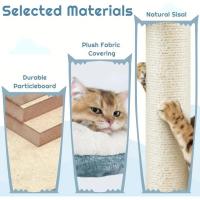 China Multi-Level Collapsible Travel Cat Tree Tower Plush Furniture with Shark's Mouth Nest Sea Star Perch & Jellyfish Hammock for sale