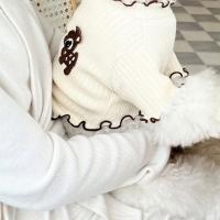 China Puppy Vest Summer 2025 Dog Cat Chihuahua Bichon Frise Cute Polyester Pet Clothing T-Shirt Knitted Undershirts for sale