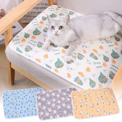 China Cat Dog Pet Cooling Mat All-Season Collapsible Modern Design Waterproof Anti-Slip Floor Sofa Blanket for sale
