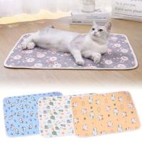 China Cat Dog Pet Cooling Mat All-Season Collapsible Modern Design Waterproof Anti-Slip Floor Sofa Blanket for sale
