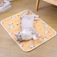 China Cat Dog Pet Cooling Mat All-Season Collapsible Modern Design Waterproof Anti-Slip Floor Sofa Blanket for sale