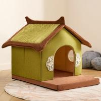 China Modern Cat & Dog House Winter Warm Enclosed Detachable Washable Security Luxury Villa Universal All Seasons Carton for sale
