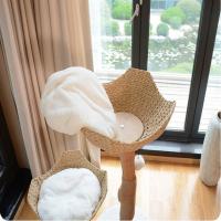 China Hot Pet Furniture Modern Kitten House Wooden Cat Tree Tower Scratcher Luxury Kitten Flower Condo Cozy Plush Wood Floral Cat Tree for sale