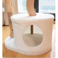 China Factory Dropshipping Modern Halloween Designer Tall Solid Wooden Sisal Eco-Friendly Durable Cat Scratching Tree Indoor Climbing for sale
