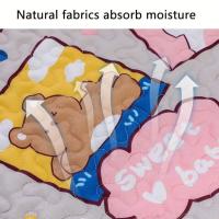 China Summer Mat Pet Cooling Ice Blanket Mat Moisture Proof Dog Floor Sofa Cushion Skin Friendly Cat Sleep Breathable Pet Bed Covers for sale