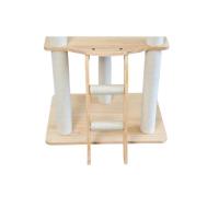 China Large Cat Tree Multi-level Cat Condo Furniture Activity Center with Cozy Perches Kitten House for Indoor for sale