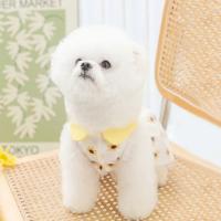 China Cute Korean Style Solid Summer Halloween Dress for Pet Dogs Princess Mesh Skirt with Bow Lace for Poodle Chihuahua Christmas for sale
