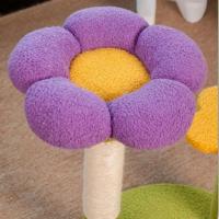 China Luxury Cat Tree House MDF Sisal Flower Scratcher Jumping Frame Halloween Pet Furniture Sofa Protector Climbing Toys for Cats for sale