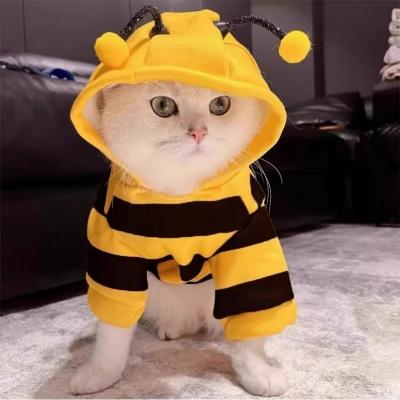 China Wholesale Polyester Halloween Cute Animal Print Dog Cat Hoodies for Pets-Spring Autumn Season for sale
