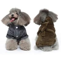 China Pet Dog & Cat Hooded Bathrobe Pajamas Soft Polyester Halloween Drying Towel Coat Sleeping Clothes for sale