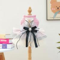China Elegant Luxury Pet Dresses for Small Dogs and Cats Creative Multi-Color Fashionable Skirt Design Price for sale