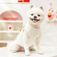 China Pet Clothes Dog Halloween Striped Summer Thin Breathable Anti-Shedding Cute Cartoon Dachshund Vest for sale