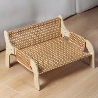 China Dual-Purpose Modern Cat Scratch Board Recliner Sofa Removable Washable Cover Comfortable Rectangle Pet Chair for Cats-All for sale