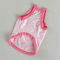China Summer Outdoor Pet Vest for Small Dogs Cool Fabric Sun Protection Dog Sling T-Shirt for Bichon Frise Maltese Birthdays for sale