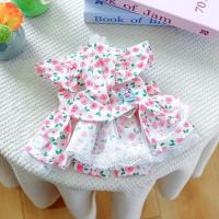 China Cute Pet Clothes Dot Dress Puppy Princess Skirt Skin-friendly Colorful Dog Dress Spandex All Seasons Spring/Summer for sale