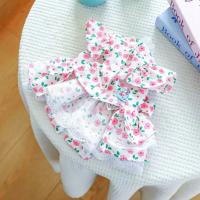 China Cute Pet Clothes Dot Dress Puppy Princess Skirt Skin-friendly Colorful Dog Dress Spandex All Seasons Spring/Summer for sale