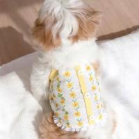 China Puppy Suspenders Summer Cooling Vest Cute Girl Dog Clothes for Bichon Chihuahua Pet Outfit Dog Vests for Birthday & Christmas for sale