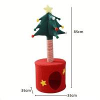 China Christmas Tree cat Climbing Frame cat Bed Integrated Small Grab Post No Space Occupation Pet Supplies cat Toys for sale
