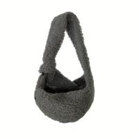 China Pet Carrier Bag Cats Dogs Outdoor Travel Breathable Portable Faux Fur Shoulder Bag for sale