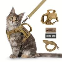 China Adjustable Tactical Retractable Leash for Dogs Cloth Material Cute Design Comfortable Fit Small Pets Training Vest 2 Patches for sale