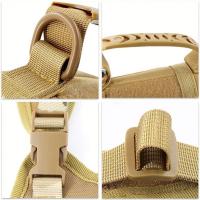 China Adjustable Tactical Retractable Leash for Dogs Cloth Material Cute Design Comfortable Fit Small Pets Training Vest 2 Patches for sale