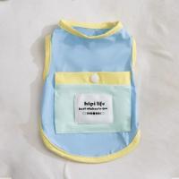 China Pet Pocket Sun Protection Clothes Puppy Summer Ice Silk Vest Teddy Soft Two Leg Clothes Maltese Sleeveless Short Sleeve for sale