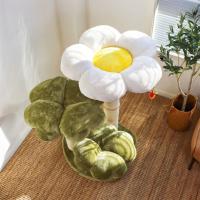 China Luxury Eco-Friendly Durable Cat Tree Tower Big Cat Base Integrated Sisal Claw Grinding Floral Nest PE Bag Packing for Halloween for sale