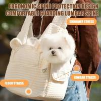 China Large Capacity Fashion Polyester Portable Pet Carrier Backpack Comfortable Breathable Travel Bag Secure Snap Closure for Small for sale