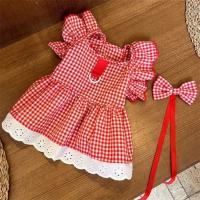 China Cute Striped Puppy Dog Costume Skirt Chihuahua Yorkie Made Polyester Creative Comfortable All Seasons Hand Washable Pet for sale