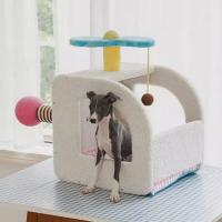 China Detachable Linen Pet House Universal Four Seasons Airplane Cat Bed for Cats Small Dogs Solid Living Suitable Summer Pet Supplies for sale