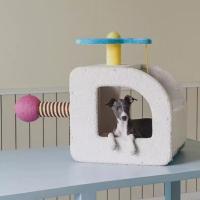 China Detachable Linen Pet House Universal Four Seasons Airplane Cat Bed for Cats Small Dogs Solid Living Suitable Summer Pet Supplies for sale