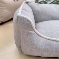 China Wholesale All-Season Universal Luxury Collapsible Modern Travel Waterproof Eco-Friendly Durable Cotton Linen Comfortable Pets for sale