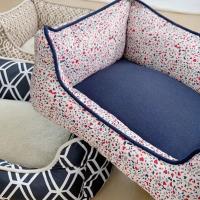 China Wholesale All-Season Universal Luxury Collapsible Modern Travel Waterproof Eco-Friendly Durable Cotton Linen Comfortable Pets for sale