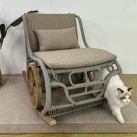 China Cat Bed Cave Winter Fashion Pet Sofa Scratch-Resistant Easy to Clean Cotton Rope Furniture for Pets and Humans Customized for sale