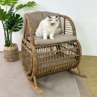 China Pet Friendly Woven Chairs Cat Beds Dog Beds Home Casual Storage Furniture Pet Shared Furniture for sale
