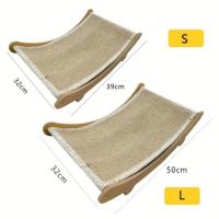 China Luxurious Wooden Cat Tree Sisal Sleeping Bed Multifunctional Kitten Grinding Toys Detachable Wear-Resistant Halloween for sale