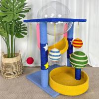 China Wholesale Pet Supplies Cat Climbing Tree With Cat Trees House Scractcher Tower for Kitten Playing Cat Toy for sale