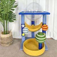 China Wholesale Pet Supplies Cat Climbing Tree With Cat Trees House Scractcher Tower for Kitten Playing Cat Toy for sale