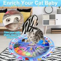 China Summer Cooling Pet Water Bed Cushion Ice Pad Dog Sleeping Round Mat Puppy Dogs Cats Living Room Waterproof High Quality for sale