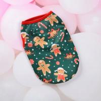 China Christmas Dog Vest   Cute Cartoon Pet Clothes for Small Dogs & Cats (Poodle, Teddy, Puppy, Kitty)  Spring  Summer Outfit for sale