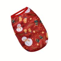 China Christmas Dog Vest   Cute Cartoon Pet Clothes for Small Dogs & Cats (Poodle, Teddy, Puppy, Kitty)  Spring  Summer Outfit for sale
