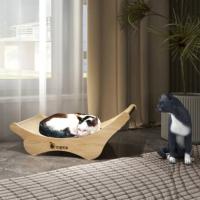 China Luxury Cat Tower Scratcher Solid Wood and MDF Pet Furniture with Wear Resistance Grinding Claw Post for Halloween Nesting for sale