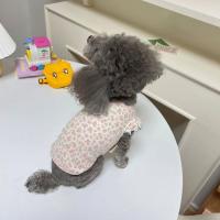 China Cute Solid Flying Sleeves Pet Vest 100% Cotton Halloween Birthday Apparel for Chihuahua Bichon Dog Cat All Seasons Machine for sale