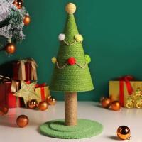 China Luxury Cat Climbing Frame Halloween Tree Natural Sisal Durable Eco-Friendly Large Wear Resistant Scratch Post for sale