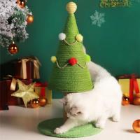 China Luxury Cat Climbing Frame Halloween Tree Natural Sisal Durable Eco-Friendly Large Wear Resistant Scratch Post for sale