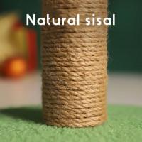 China Luxury Cat Climbing Frame Halloween Tree Natural Sisal Durable Eco-Friendly Large Wear Resistant Scratch Post for sale