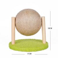 China Luxury Sisal Cat Scratching Tree Wheel Bed Shelves Exercise Climbing Frame Pet Sofa Protector Furniture Durable PE Bag Packaging for sale