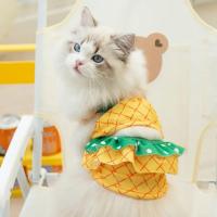 China Spring/Summer Cat Cute Sling Pineapple Style Swimwear Sling Dog Swimming Bikini Pet Dog Clothes Dog Clothes Designer for sale